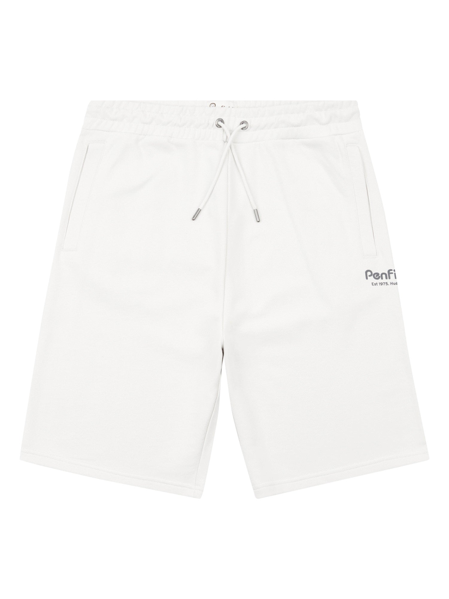 Hudson Script Sweat Short in Nimbus Cloud – Penfield